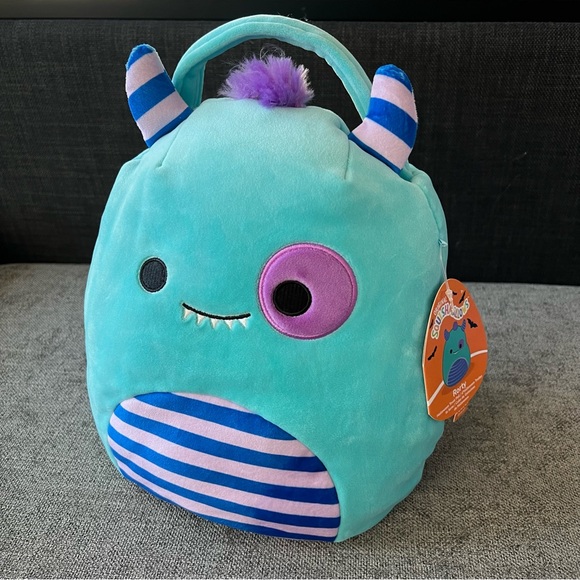 Squishmallows | Toys | Nwt Squishmallow Rorty Monster Treat Pail | Poshmark